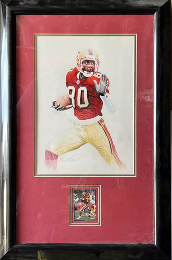 Rice Runs by Ben Teeter with Jerry Rice Card (#0274RR) on May 25, 2022 ...