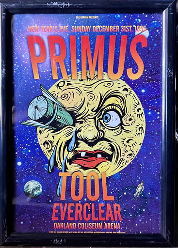 Bill Grahm Presents Concert Poster, Primus
