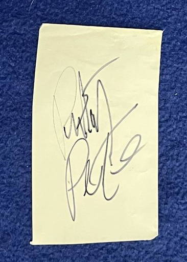 Pistol Pete Maravich Autograph
