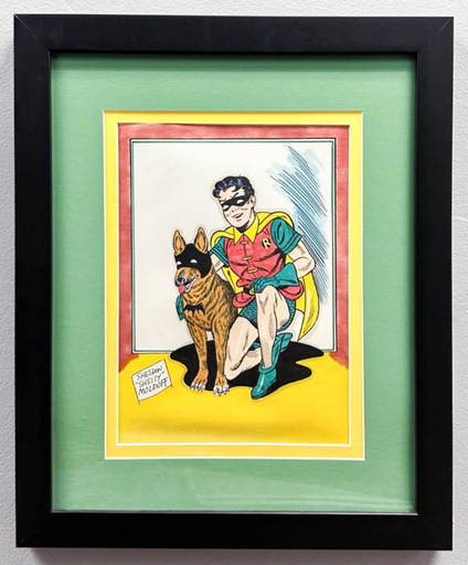 Robin And Ace The Bathound By Sheldon Moldoff