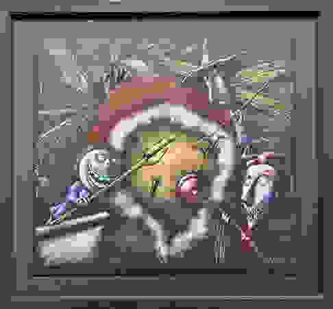 Tim Burton Lock, Shock And Barrel With Santa Auction