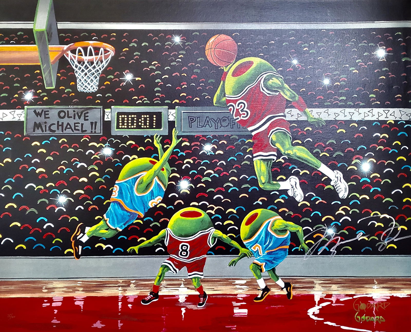 We Olive Michael By Michael Godard Auction