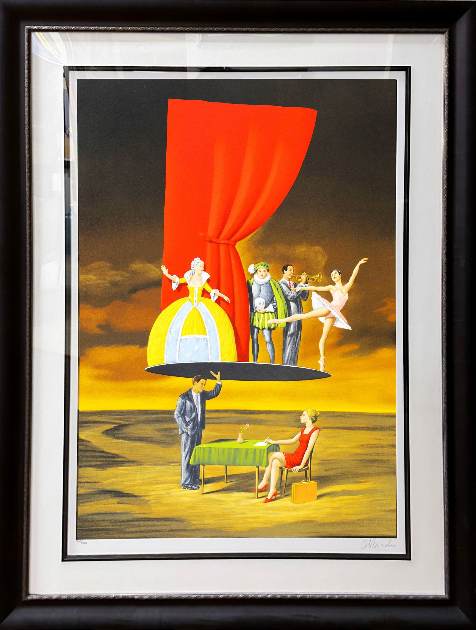 Framed Predictable Assumption By Rafal Olbinski Auction Framed Predictable Assumption By Rafal Olbinski Auction