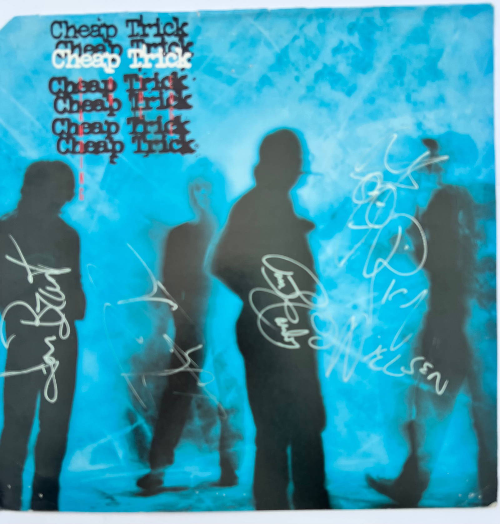 Signed Cheap Trick Album Cover Auction