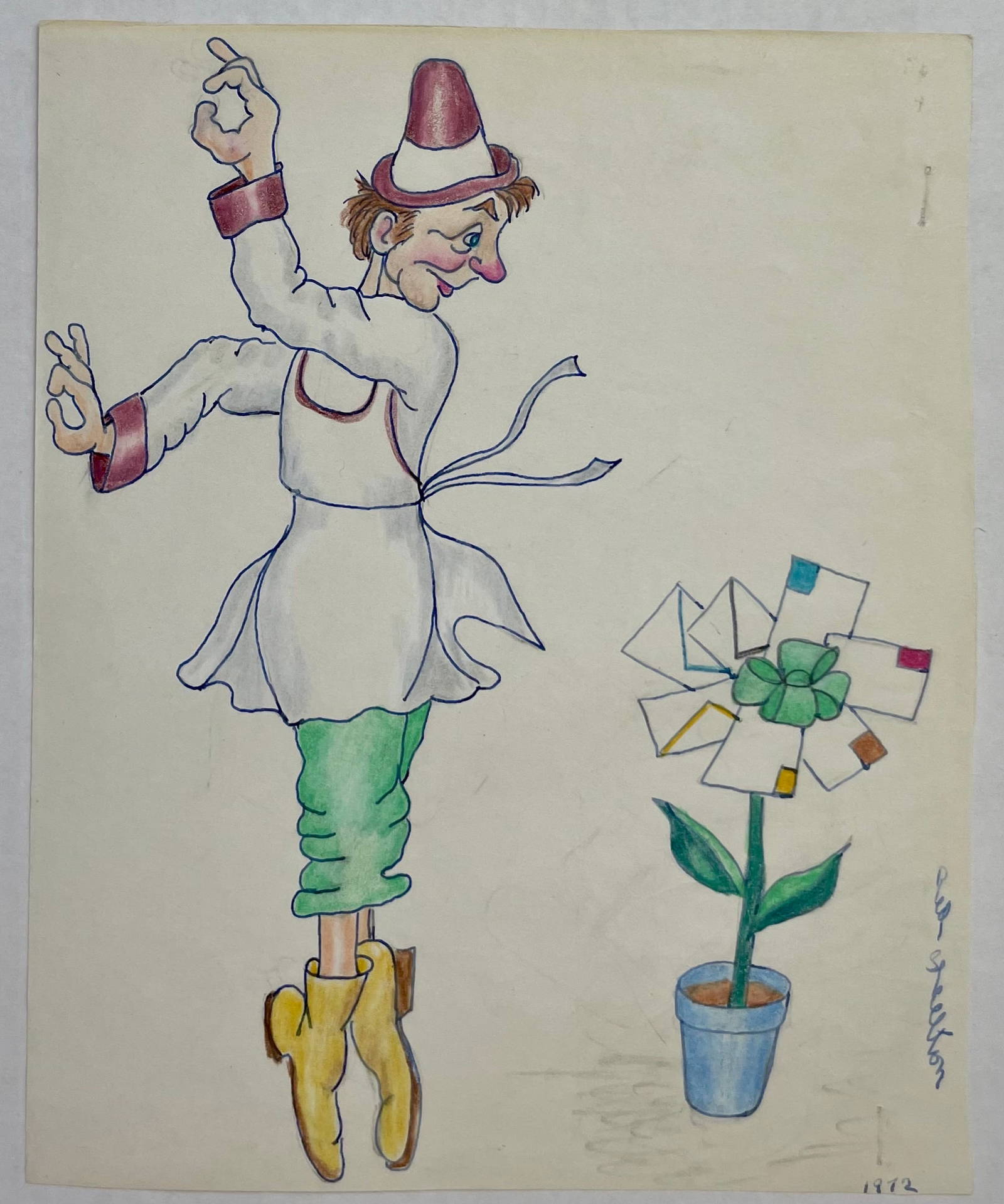 Clown Ballet By Red Skelton Auction