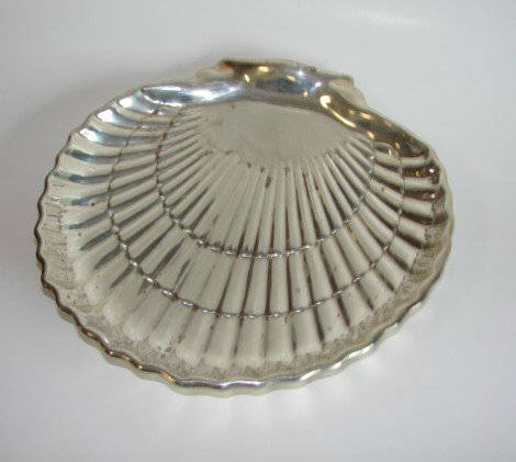 Gorham Sterling Silver Shell Form Dish, 14 Tr. Oz.
