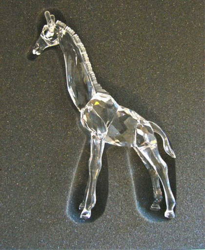 Swarovski Crystal "giraffe" With Box.