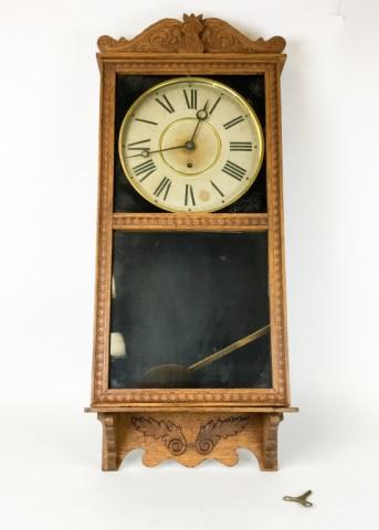 William L Gilbert Clock Co. Observatory Wall Clock