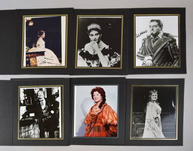 Autograph Of Maria Callas Opera