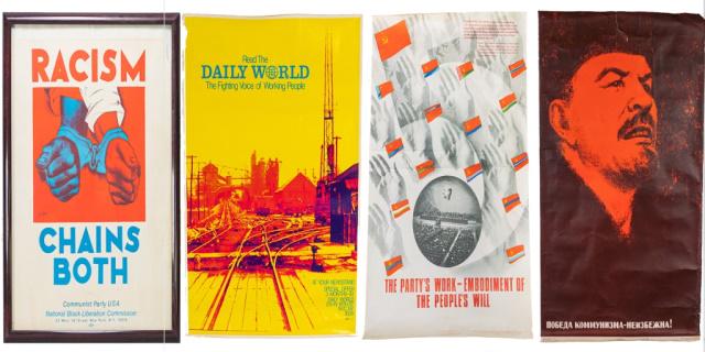 Grouping Of Communism Posters