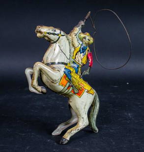 Marx Lone Ranger Tin Litho
