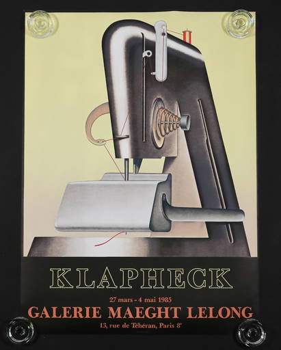 Konrad Klapheck Galerie Maeght Lelong Poster (#0001) on Jun 23, 2022 ...