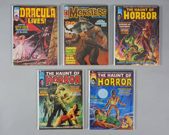 10 Marvel And Warren Horror Magazines Dracula - Oct 27, 2022 | Willow ...