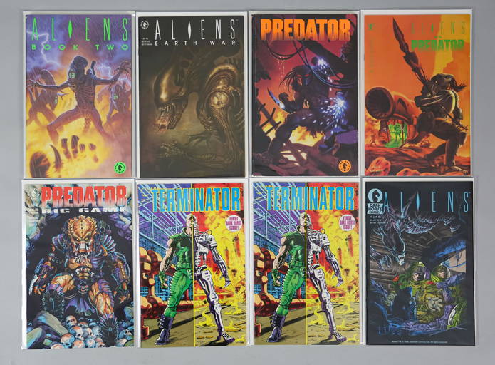 9 Dark Horse Comics Alien Predator Terminator
