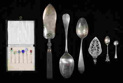 Meka Denmark Sterling & Enamel Spoons (6) - Mar 25, 2012 | Bruce Kodner ...