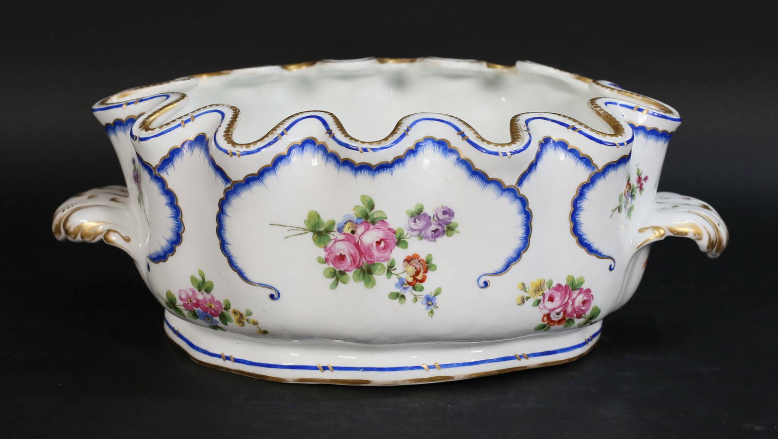 Sevres French Porcelain Monteith Auction