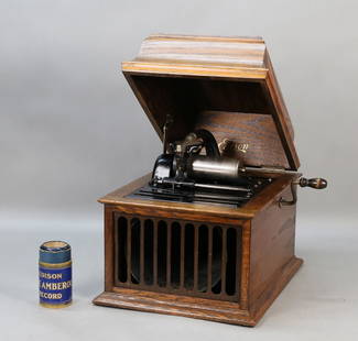 Edison Model "1 A" Amberola Cylinder Phonograph