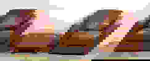 Simon Li Club Chairs With An Ottoman Auction