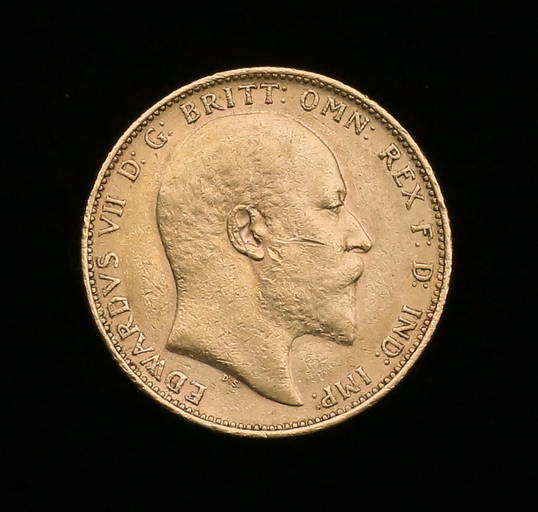 Gold Sovereign Coin 1902 King George