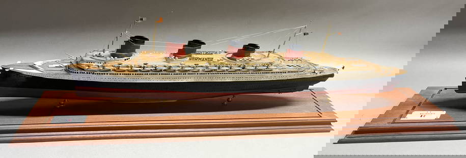 Vintage Model Ship, Hms Bounty Auction