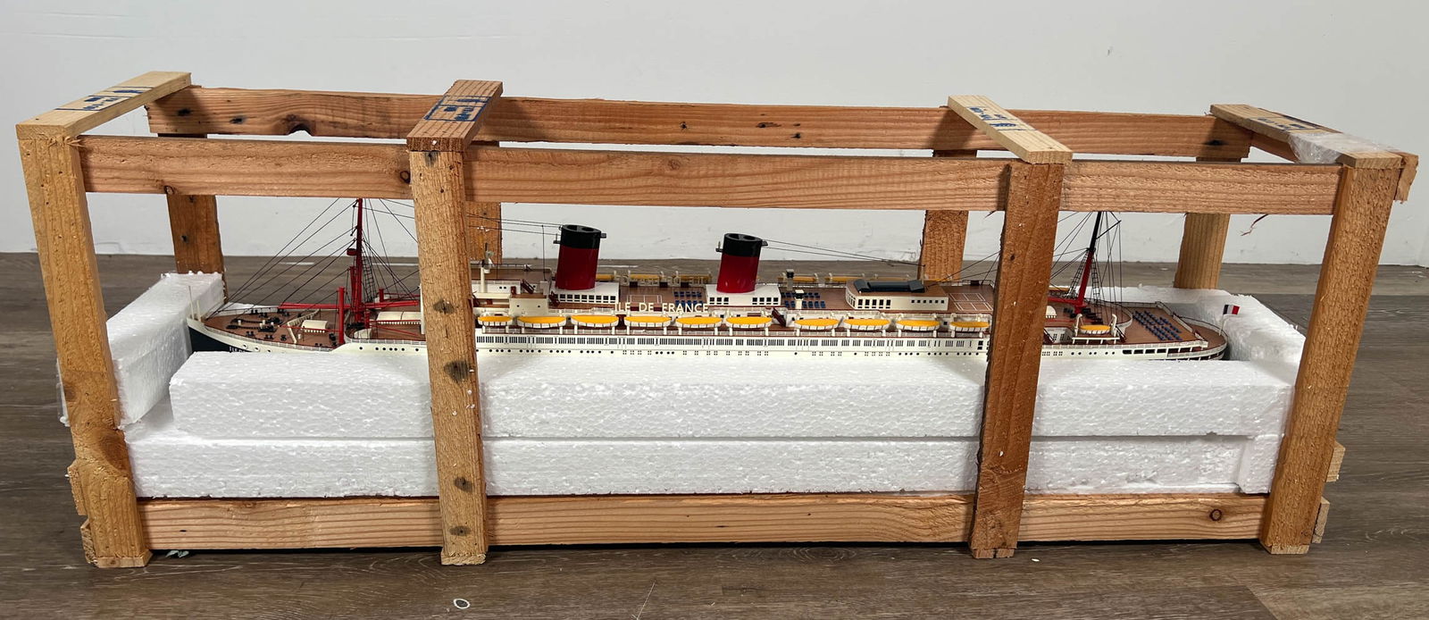 Ss Statendam Ocean Liner Travel Agency Model