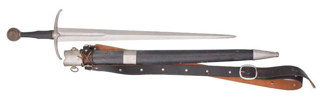 Contemporary 15th Century Sword By Del Tin