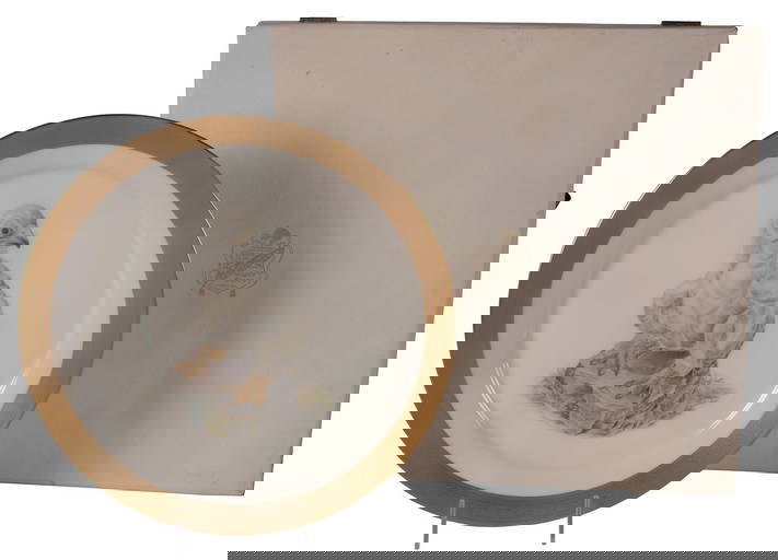 Two Limited Edition Boehm Porcelain Commemorative Plates