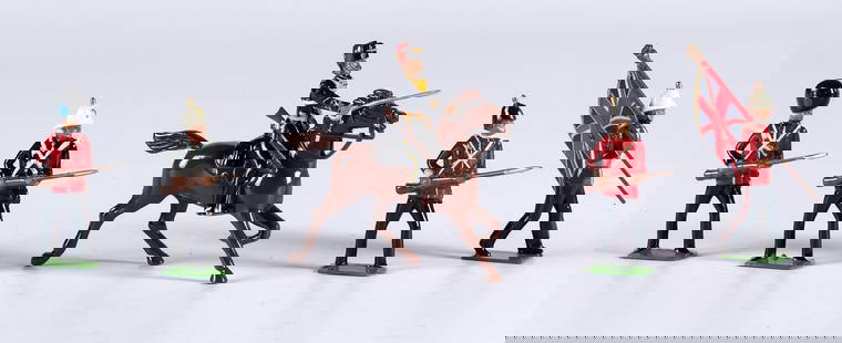 9 Boxes Of W. Britains American Civil War Toy Soldiers Auction