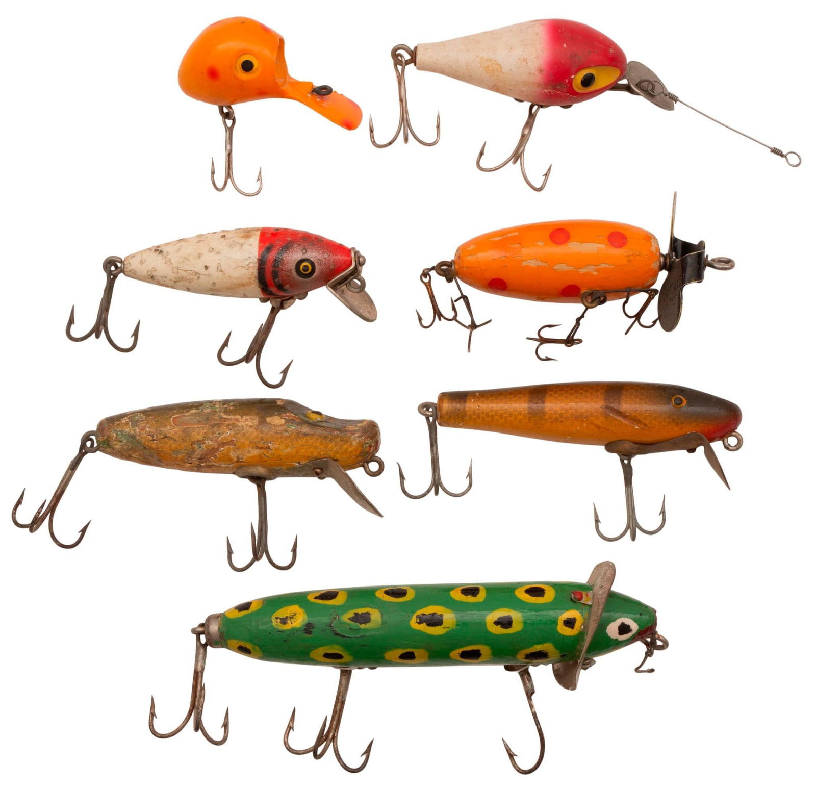 Lot Of Vintage Fishing Lures Auction