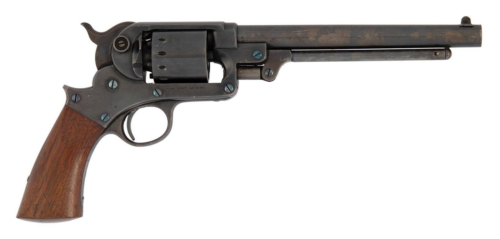 Star Single Action Percussion Army Revolver Auction
