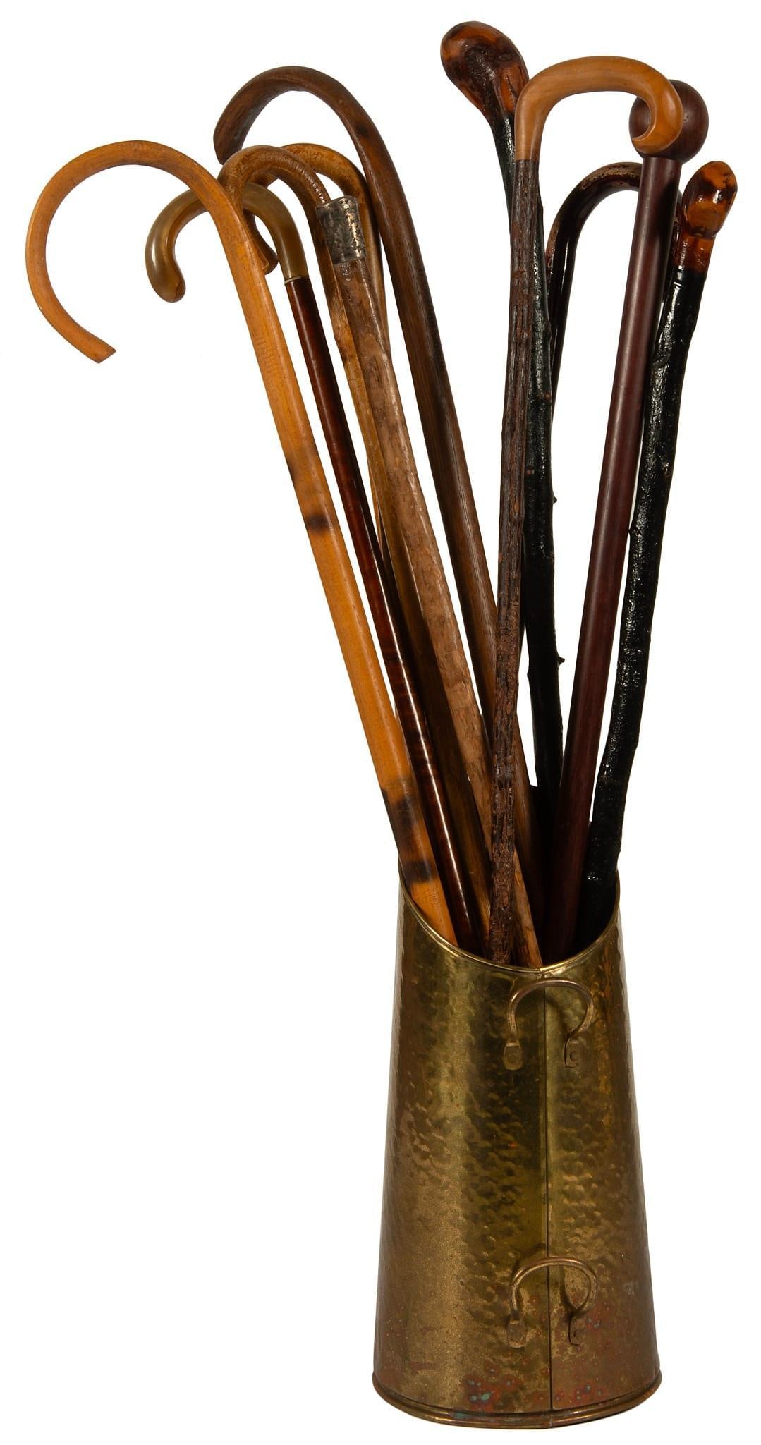 Lot Of Antique Walking Canes Auction