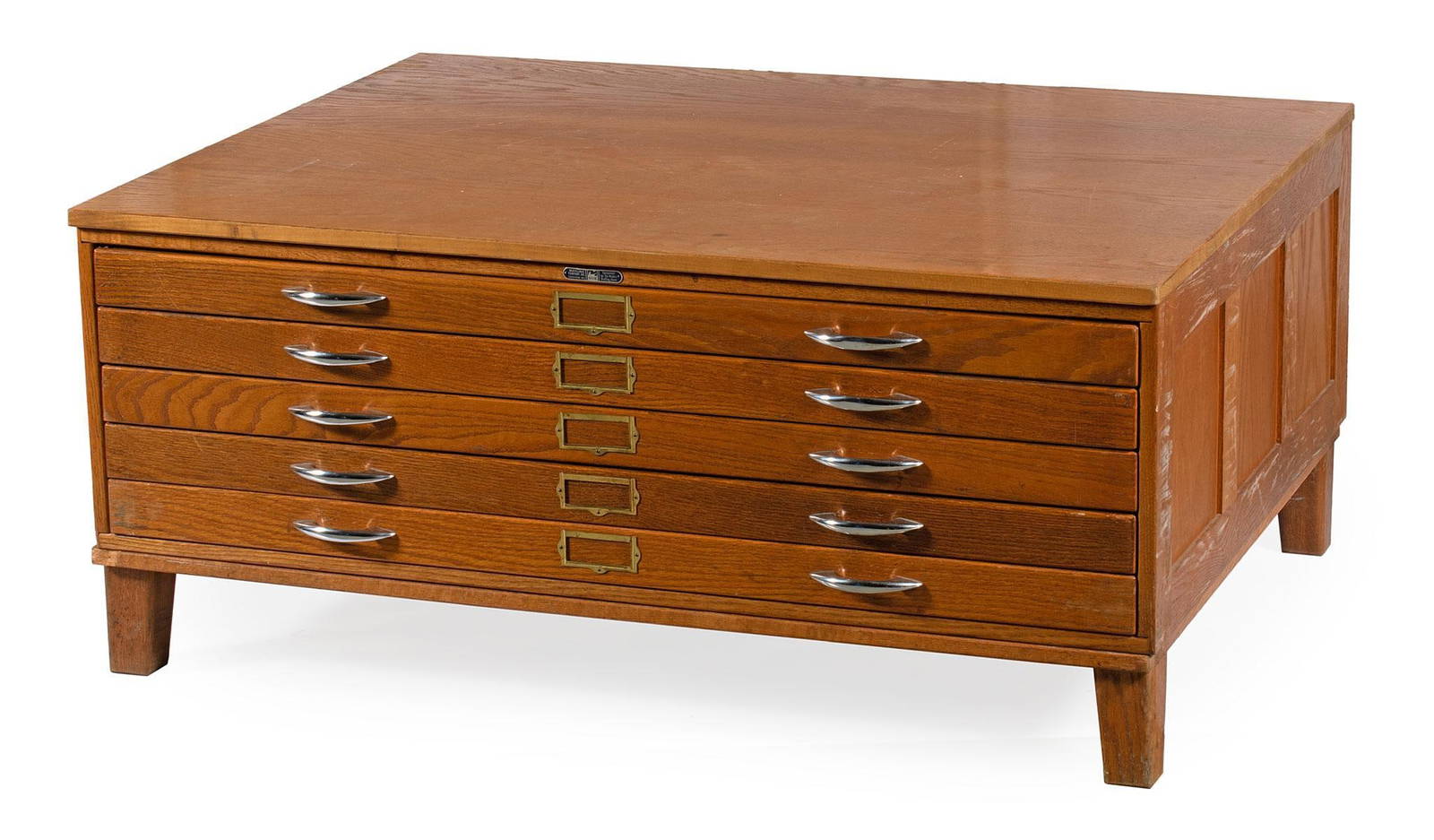 Mayline Company Inc. Flat File Drafting Cabinet Auction