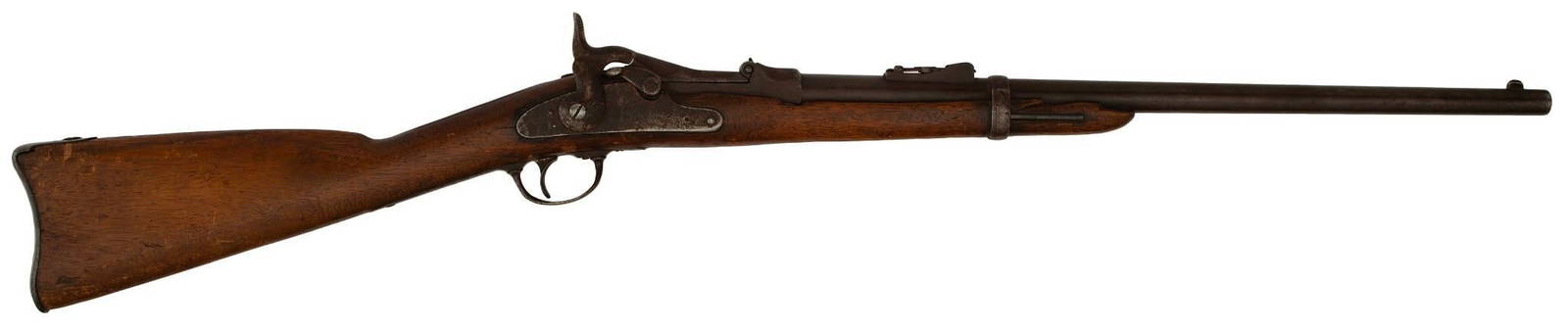 Early Us Model 1873 Trapdoor Carbine Capture By Native Americans Auction