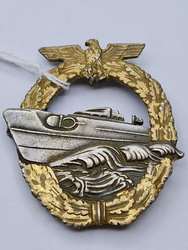 German Wwii 'u' Boat Badge