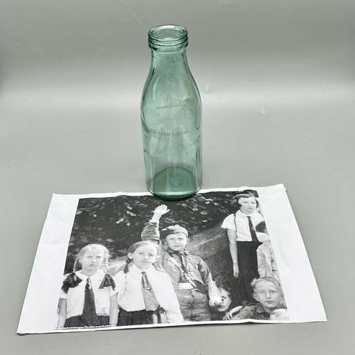 Ww2 German Milk Bottle For Hitler Youth Only