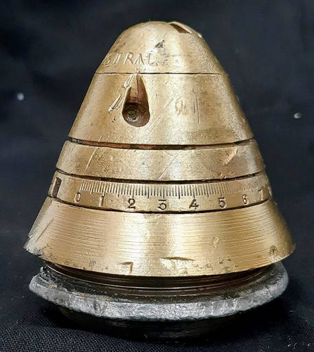 Inert Sectioned Ww1 No 80 Time And Percussion Shrapnel Shell Fuze. No ...