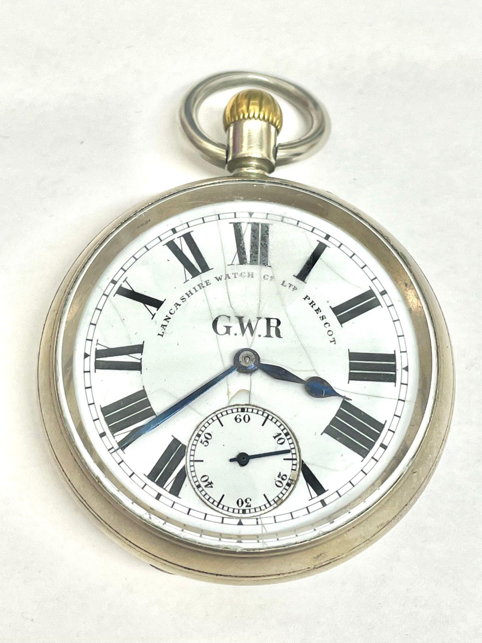 Gwr Railway Pocket Watch Af Auction