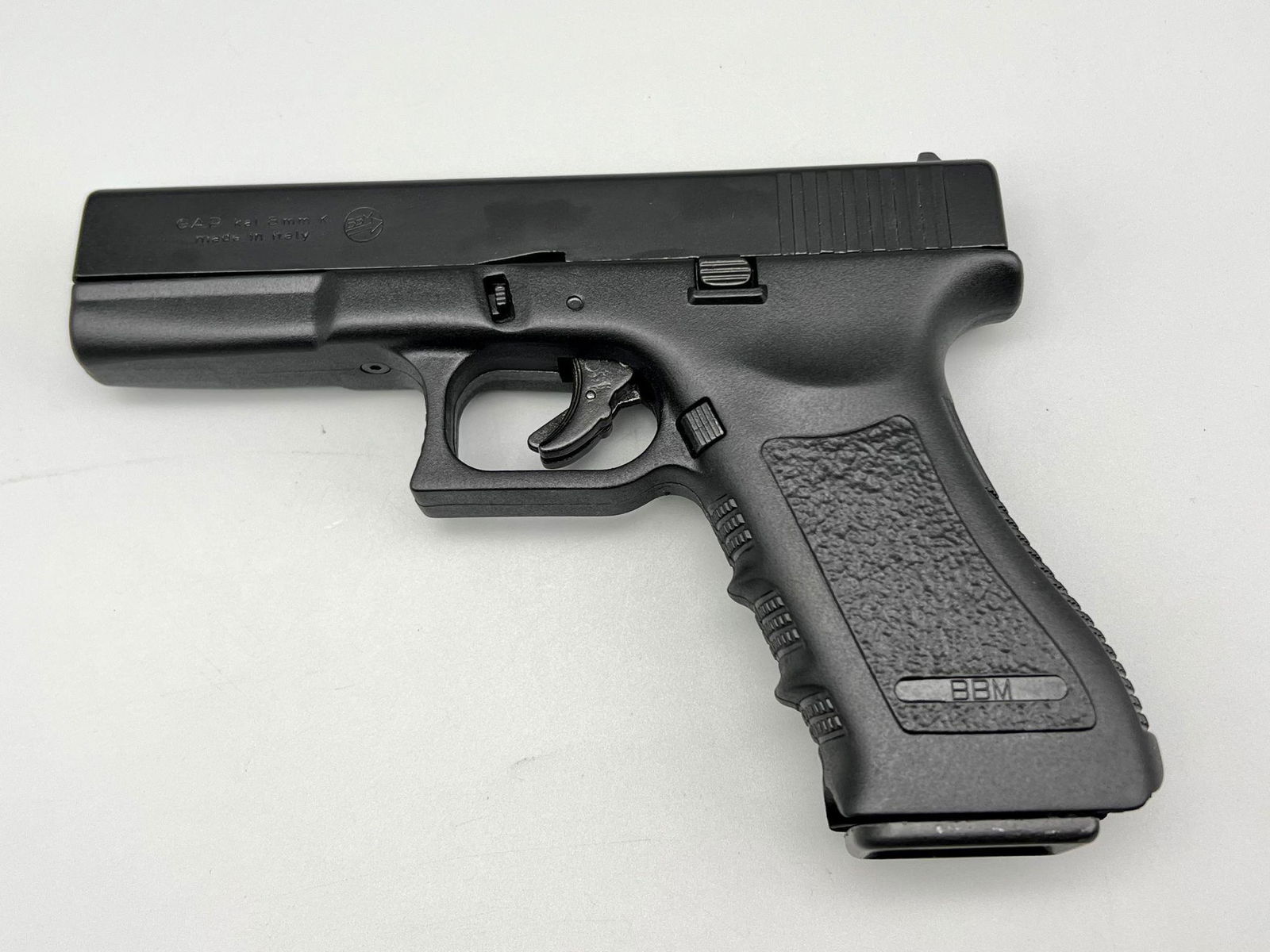 A Gap (bruni) 8mm Blank Firing Pistol. This Italian Glock Replica Top ...