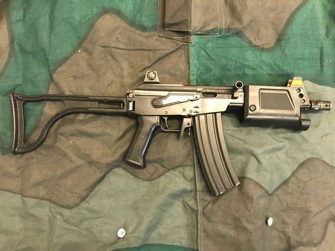 An Latest Eu Spec Deactivated Micro Galil 5.56mm Mar Assault Rifle ...