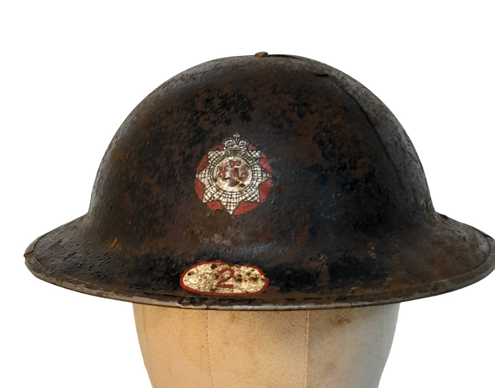 Ww2 British National Fire Service Brodie Helmet. The Helmet Of Usual ...