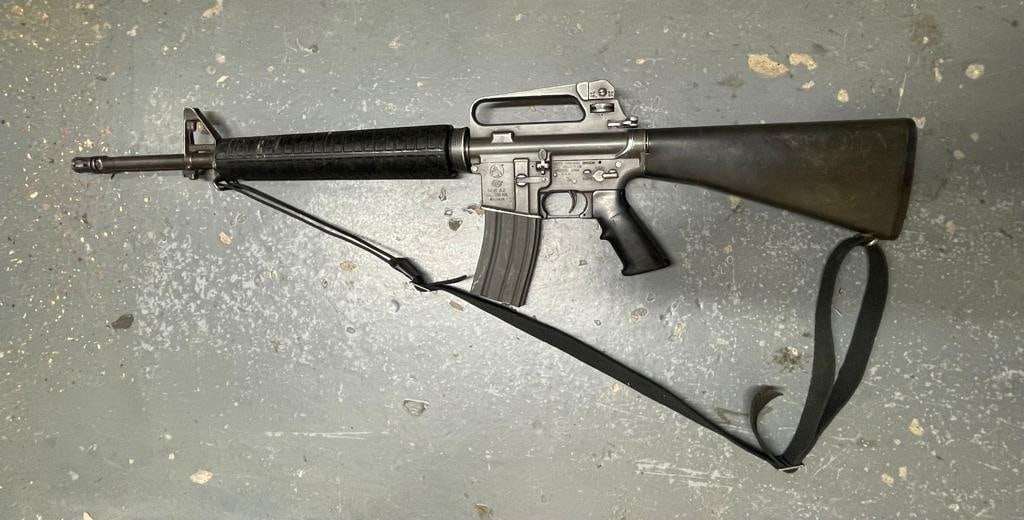 A Deactivated 'black Hawk Down' Movie M16 A2 Assault Rifle. This Was ...