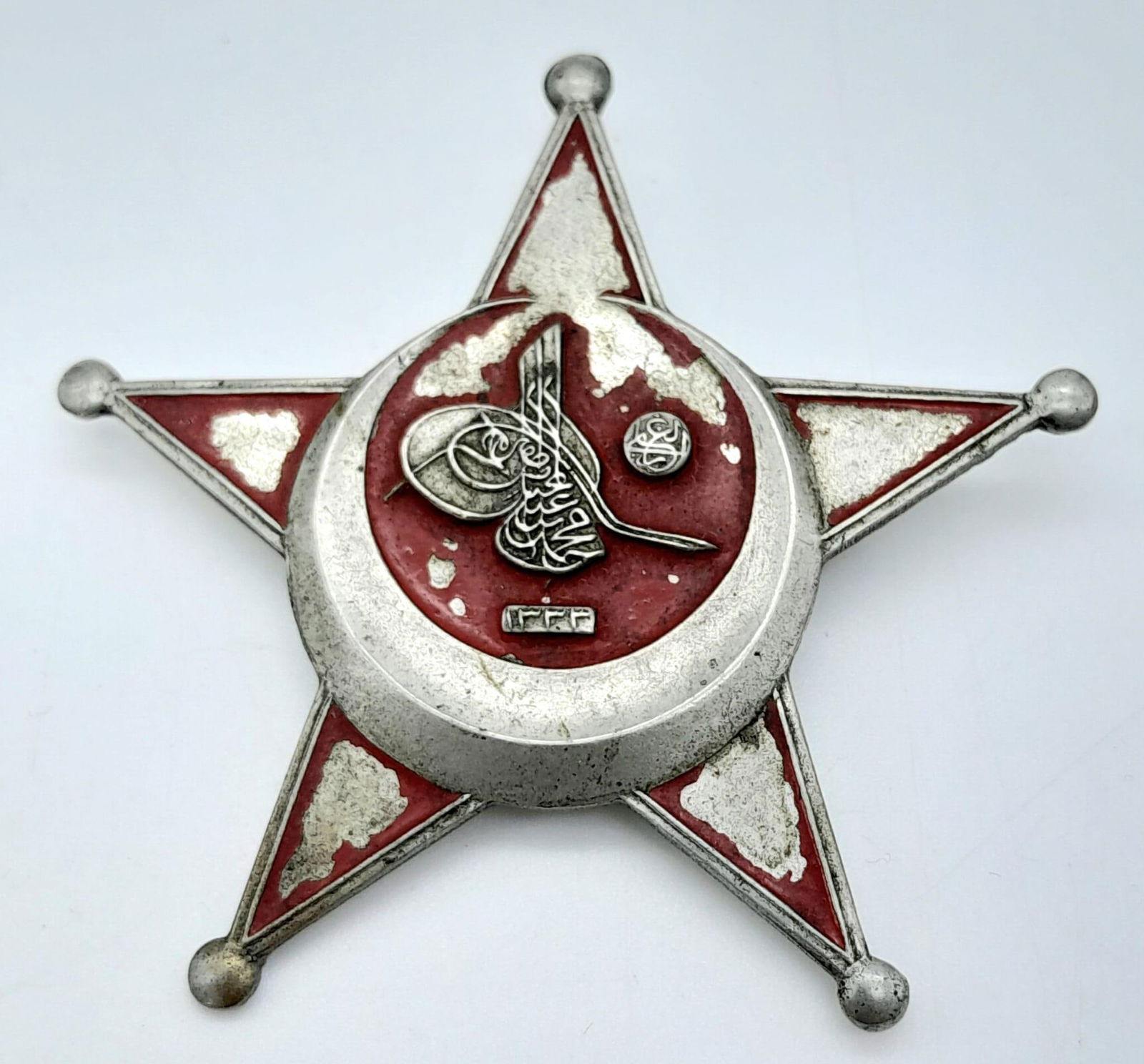 Ww2 Ww1 Ottoman (turkish) Enlisted Mans Gallipoli Star. A Veteran ...