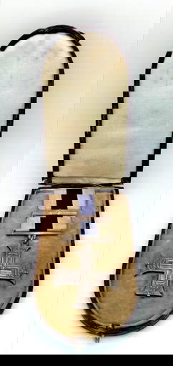 Ww1 Military Cross & Bar. Sterling Silver In Original Case.