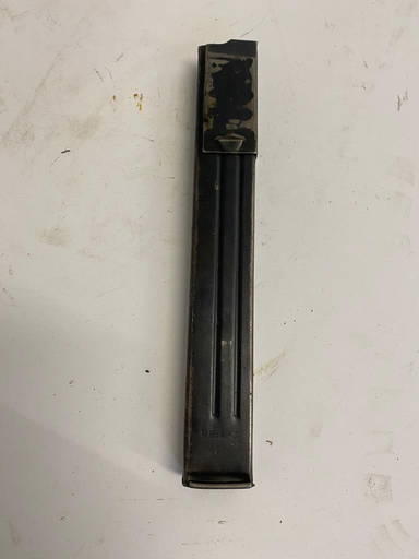 A Ww2 German Mp40 Gun Magazine Dated 43 With The Makers Mark Kur. Ml478
