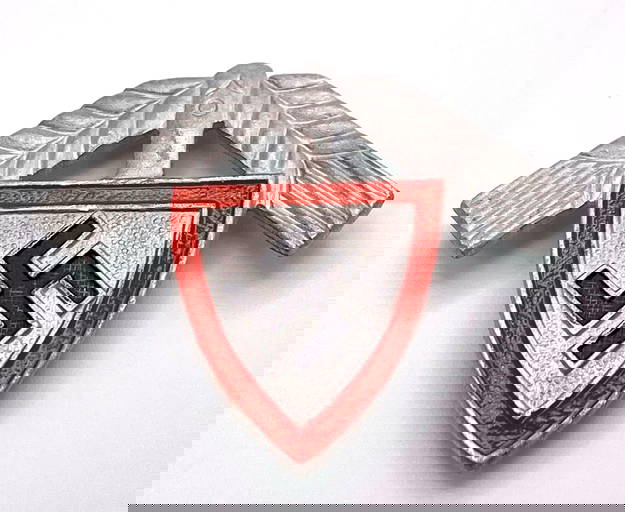 Ww2 German Rad (labour Corps) Other Ranks/nco?s Cap Badge. Maker Marked.