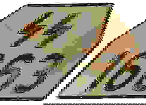 Movie Prop-reenactors Waffen Ss Number Plate. Great For Display. Auction