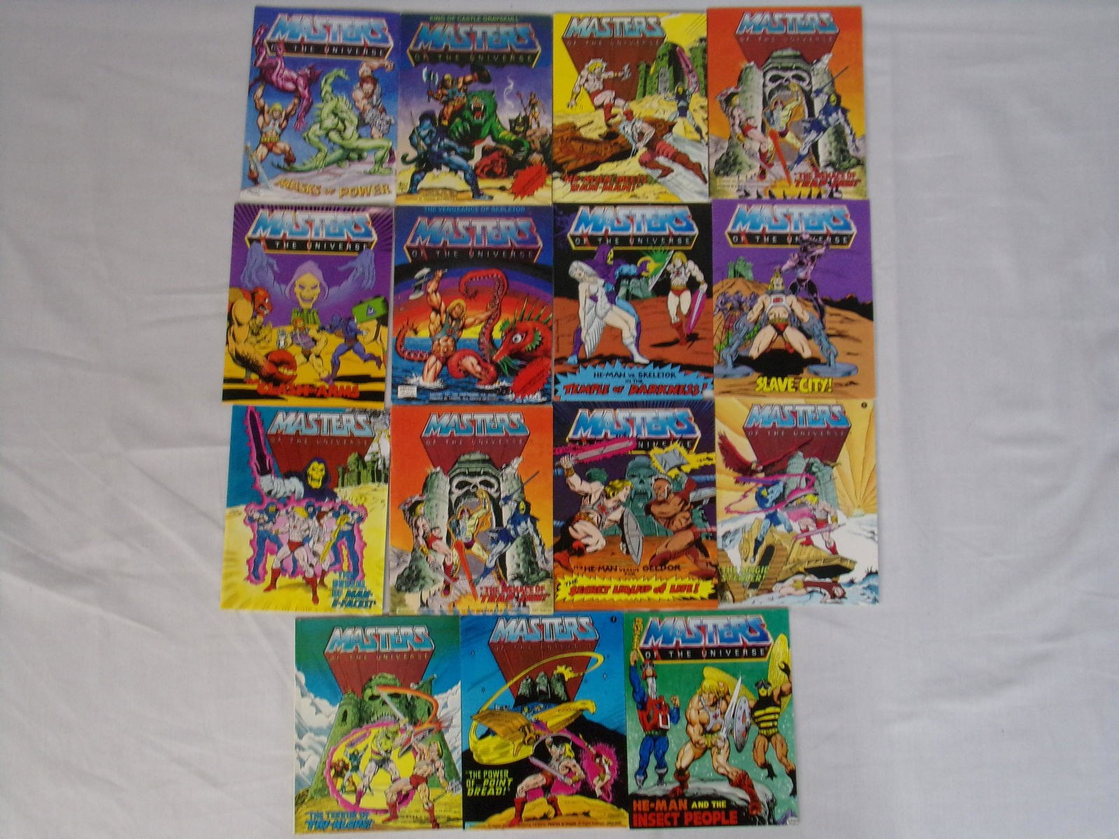 Masters Of The Universe Mini Comic Books