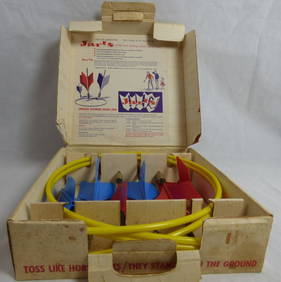 Vintage Jarts Lawn Darts Game
