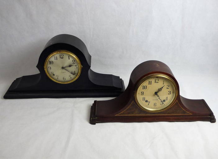 Vintage Gilbert & Plymouth Mantel Clocks