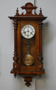 Antique Fms Friedrich Mauthe Schwenningen Clock